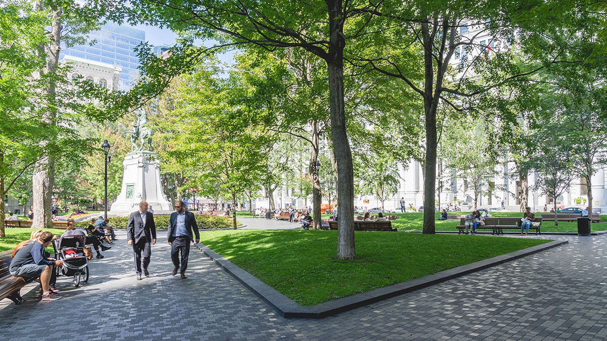 Dorchester Square - Place du Canada | TCLF