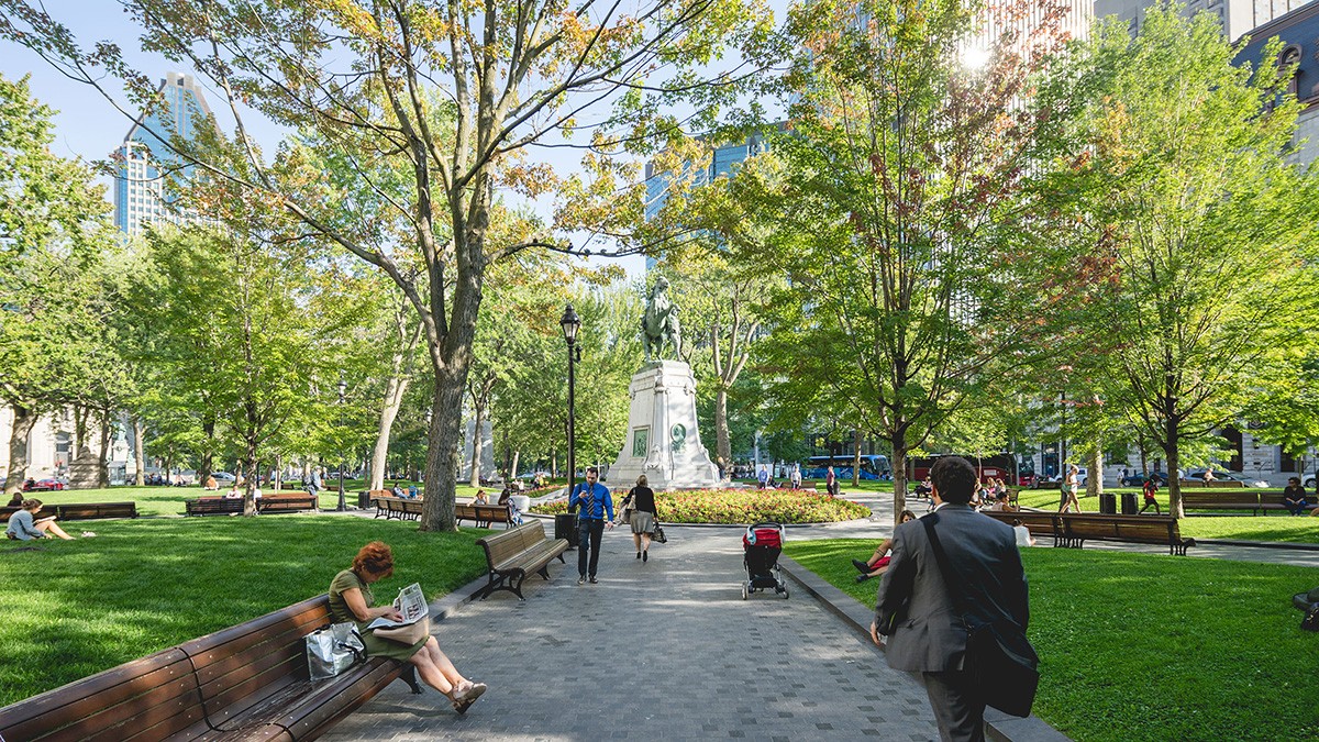 Dorchester Square - Place du Canada | TCLF