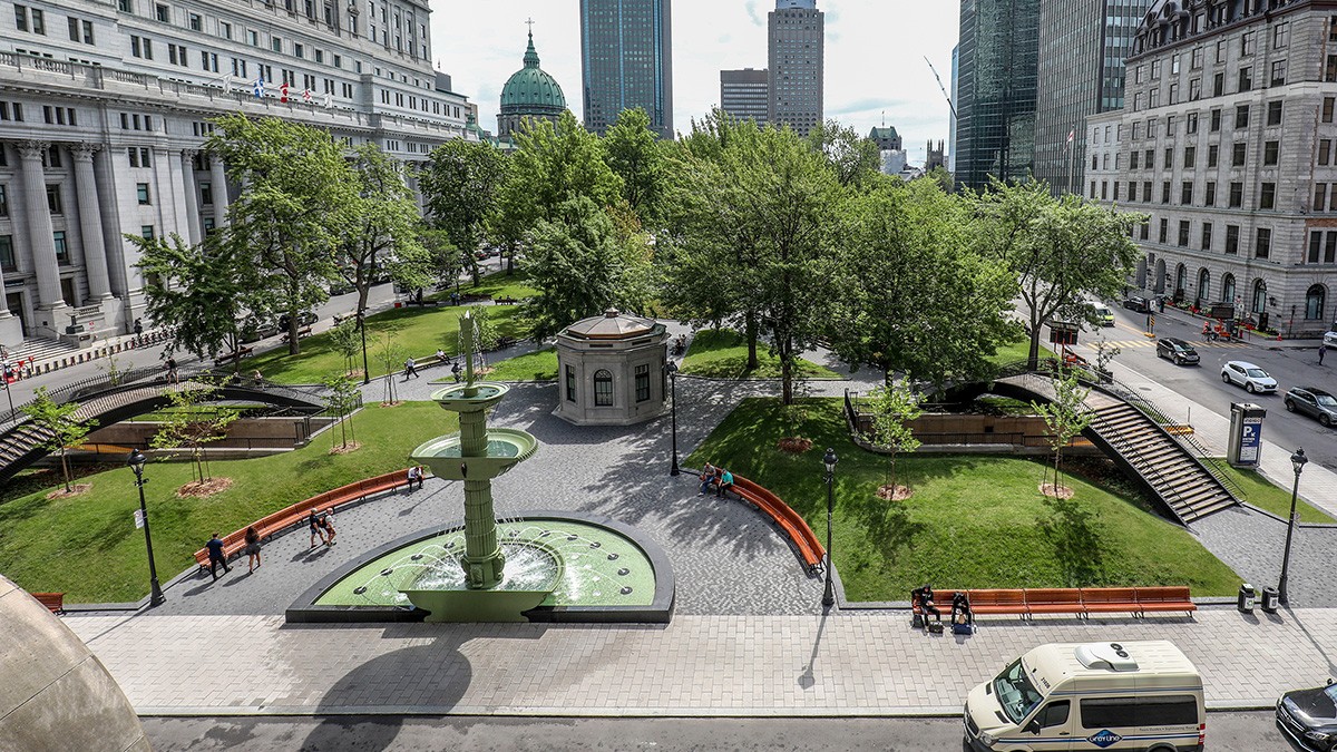 Dorchester Square - Place du Canada | TCLF