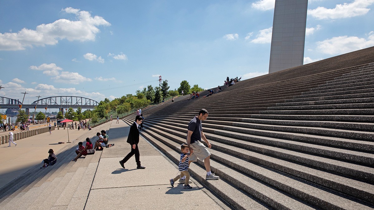 Gateway Arch Stairs