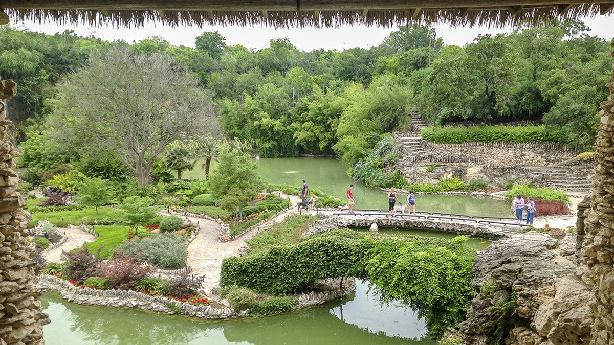 Tea Garden Brackenridge Park