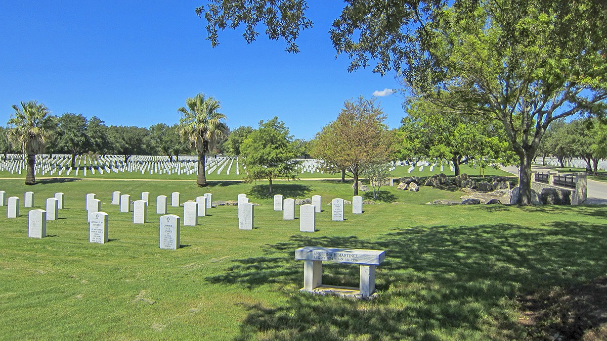 Fort Sam Houston National Cemetery Fort Sam Houston's Caisson Section