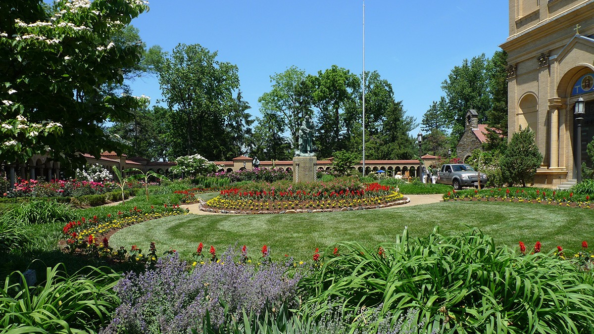 monastery garden