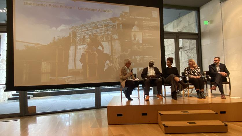 Inspiring Presentations at Oberlander Prize Forum II: Landscape ...