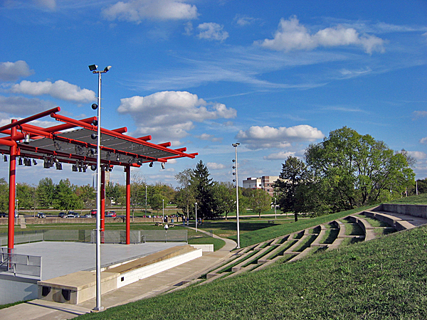 Mill Race Park Theater | The Cultural Landscape Foundation