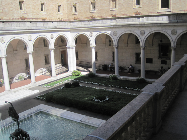 Boston Public Library Courtyard | The Cultural Landscape Foundation