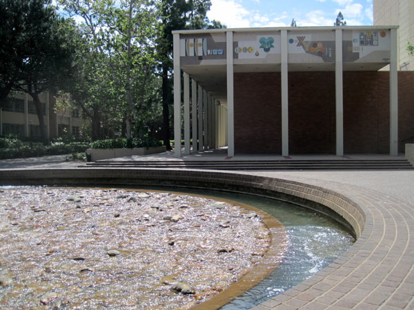 Inverted Fountain - UCLA | The Cultural Landscape Foundation