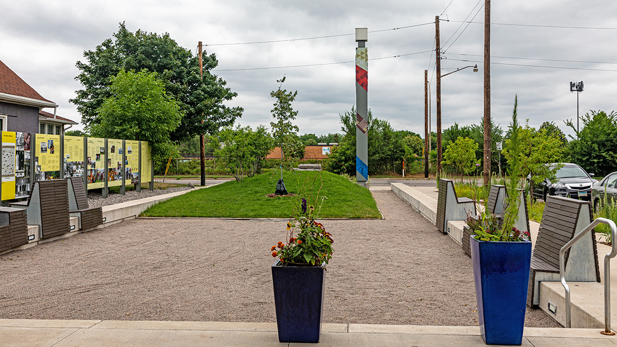 Rondo Commemorative Plaza | The Cultural Landscape Foundation
